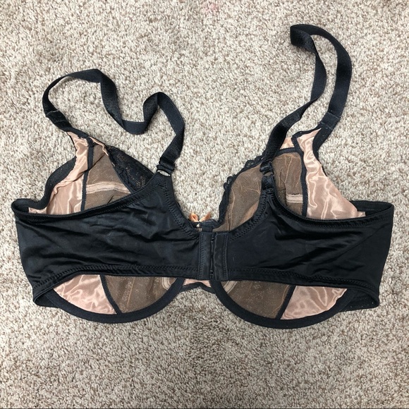 Lunaire | Intimates & Sleepwear | Lunaire Black Lace Underwire Bra ...